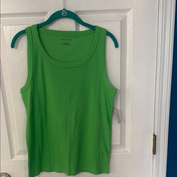 Talbots | Tops | Talbots Green Tank Top With Classic Style | Poshmark
